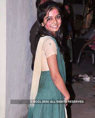 Kishore And Kajal Rathi During Rotary South Easts Holi Hangama Party