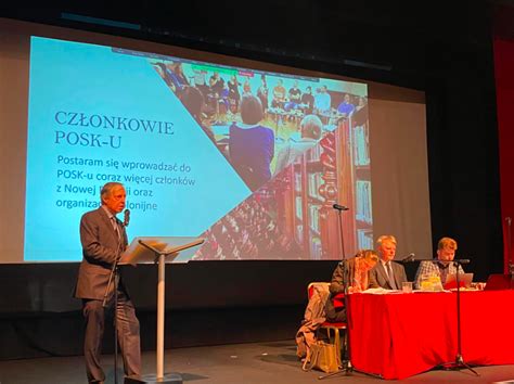 Dr Marek Laskiewicz Został Ponownie Wybrany Prezesem Londyńskiego Posk
