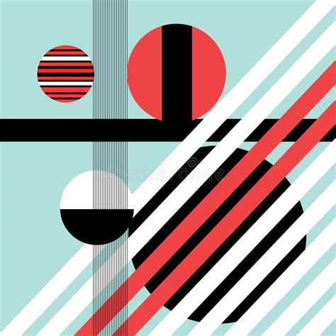 Abstract Multi Colored Background Of Geometric Objects Stock Vector Illustration Of Structure