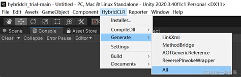 Unity Hybridclr Csdn