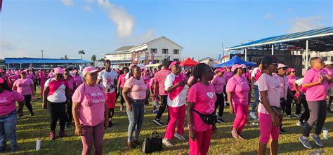 Thousands Participate In Cancer Awareness March Kaieteur News