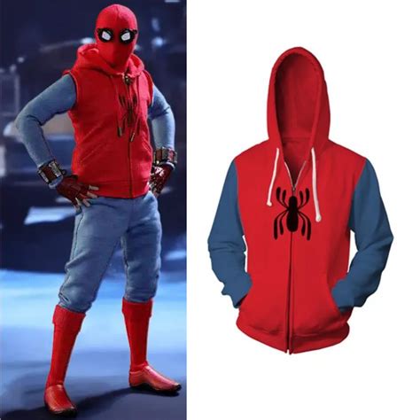 Spider Man Homecoming Spider Man Homemade Suits Costume 3d Printed Ho