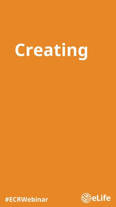 Elife Sciences Publications Ltd On Linkedin Ecrwebinar