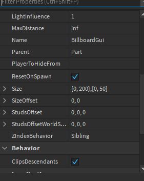 Quick Billboard Gui Question Scripting Support Developer Forum Roblox