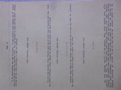 The Tanelorn Archives Michael Moorock Signed Typescriptproof Carbon