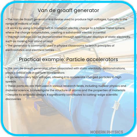 Van De Graaff Generator High Voltage Demonstrations And Theory