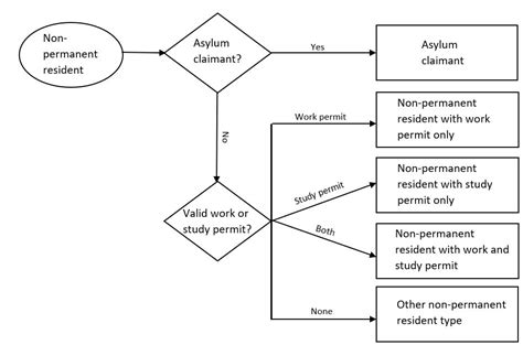 Figure Decision Tree For The Derivation Of Non Permanent Resident Type