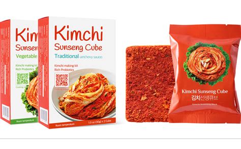 30g X 2cube Vegan Kimchi Korean Kimchi Kimchi Powder