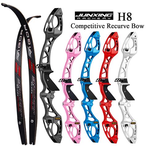 Junxing H8 Archery 25 Aluminum Bow Riser 20 40lbs 68inch Recurve Bow