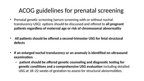 Prenatal Diagnosis And Recent Advances In Fetal Surgerypptx