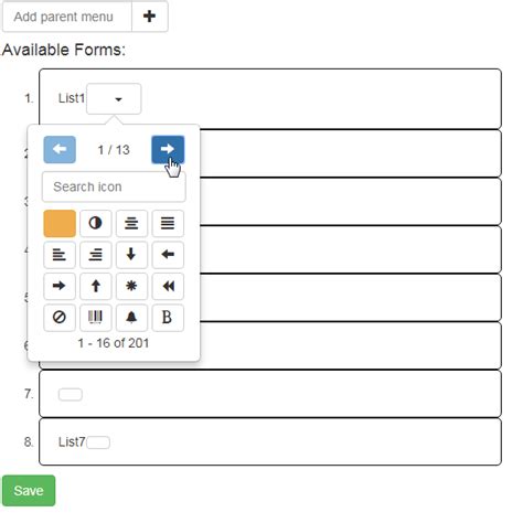 Javascript How To Use Bootstrap Icon Picker In Jquery Stack Overflow