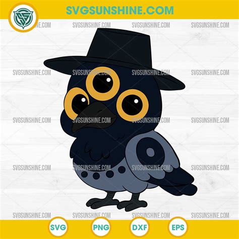Sussie The Magpie Svg Quirky Bird From Kpop Demon Hunters Png Clipart