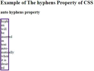 CSS Hyphens How Hyphens Property Works In CSS With Examples