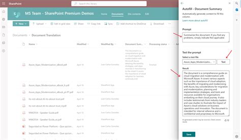 Microsoft 365 Autofill Columns In Sharepoint Syntex I Pasión Por