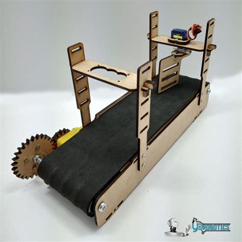 Banda Robotica Transportadora Didactica Arduino Sg90 L298n Cuotas Sin Interés