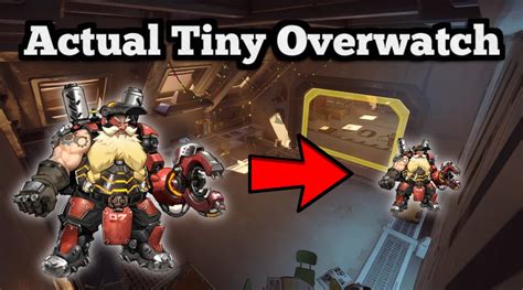 Actual Tiny Overwatch Tiny Heroes In A Tiny Area Des