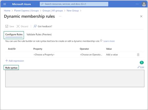 create an entra id dynamic device group for company owned devices