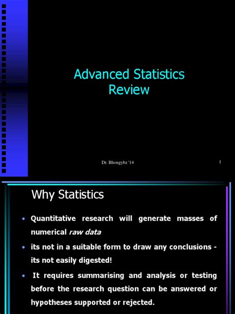 advanced statistics review pdf type i and type ii errors null