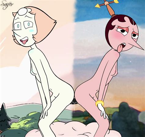 Post 2377546 Crossover Cuphead Series Hilda Berg Pearl Saifernsfw Steven Universe