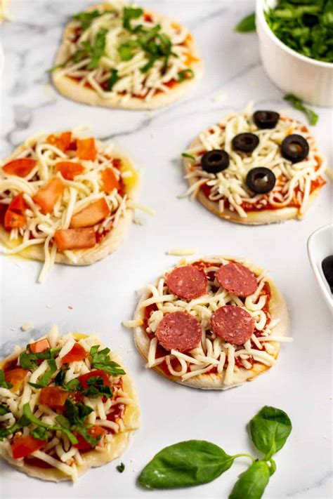 Easy Mini Pizzas My Mini Chefs
