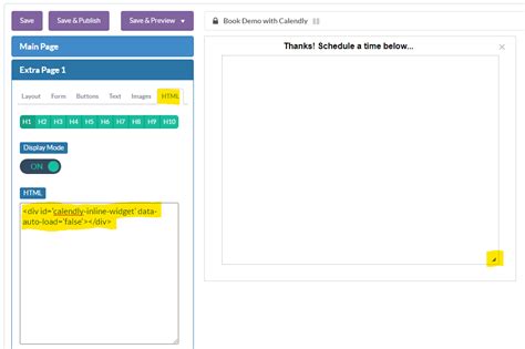 embed a calendly meeting scheduler in digioh forms help docs