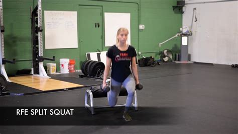 Rfe Split Squat Youtube