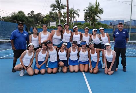 Lady Titans Defeat La Canada In Girls Tennis Showdown San Marino