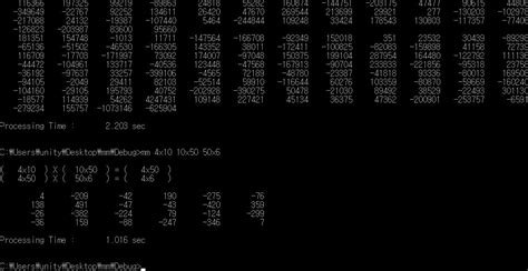 GitHub mong head matrix multiplication with thread matrix끼리 곱하는 프로그램 계산을 병행적으로 빨리 하기 위해