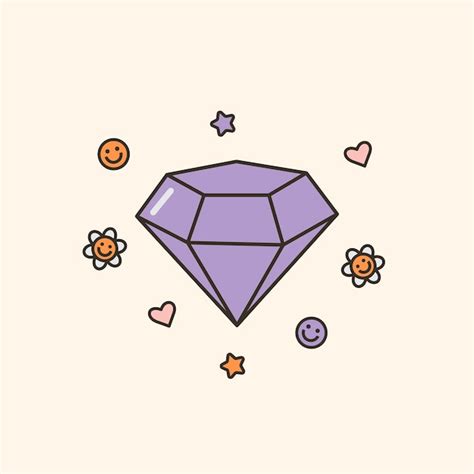 How To Draw Cute Diamond
