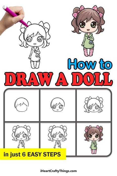 How To Draw A Doll A Step By Step Guide Doll Drawing Drawing For