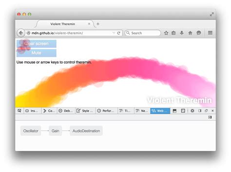 Web Audio Editor — Firefox Source Docs Documentation