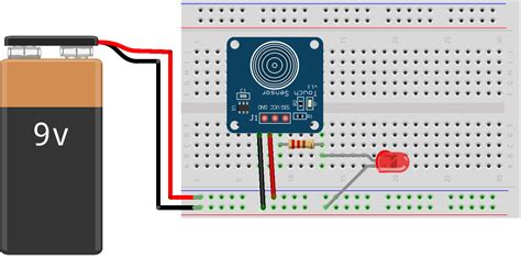 Touch Sensor Controlled LED Texoham AI