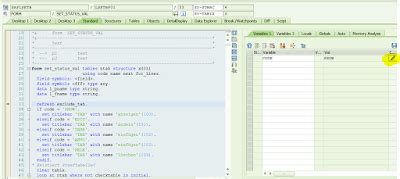 SAP ABAP Central Options For Editing Table In ECC