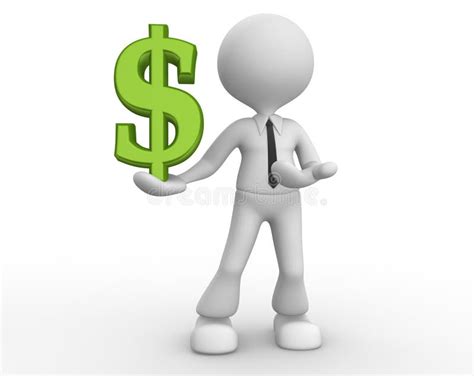 Dollar Chrome Symbol Stock Illustration Illustration Of Human 3440359