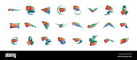 Eritrea Flag Vector Illustration On A White Background Stock Vector Image And Art Alamy