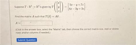 solved suppose t r3→r2 is given by