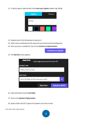 Creating Animated GIFs PDF