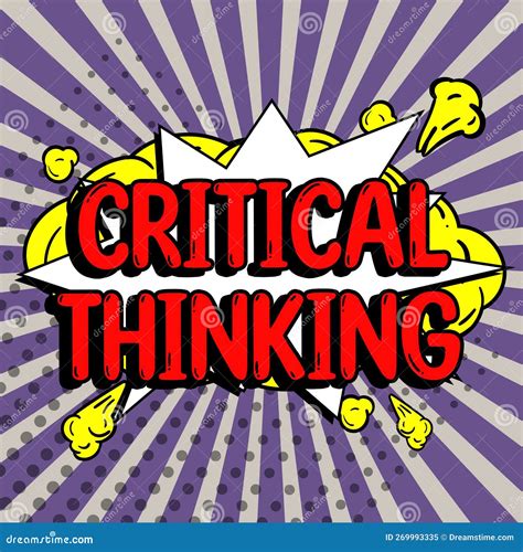 Sign Displaying Critical Thinking Business Showcase Sequence Of Stages Of A Project Requiring