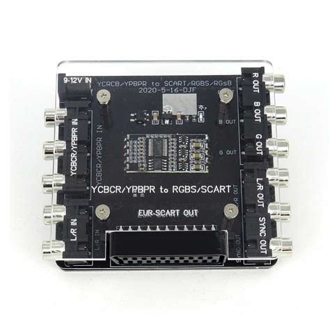Ycbcr Ypbpr To Rgbs Scart Video Converter Arcade Express