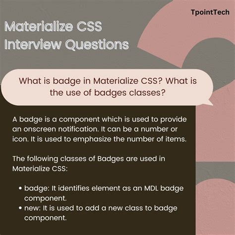 Materializecss Css Html Javascript Tpointtech Tpoint Tech