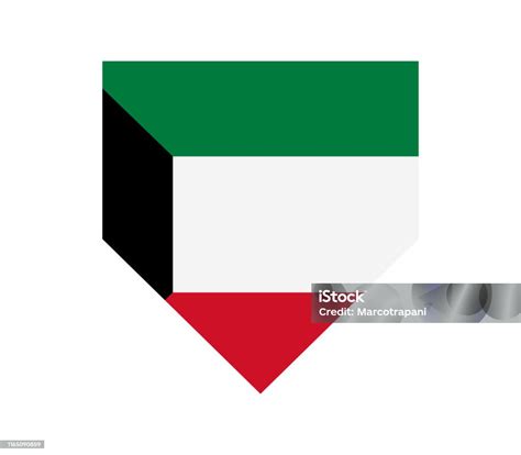 Kuwait Flagge Stock Vektor Art Und Mehr Bilder Von Flagge Flagge