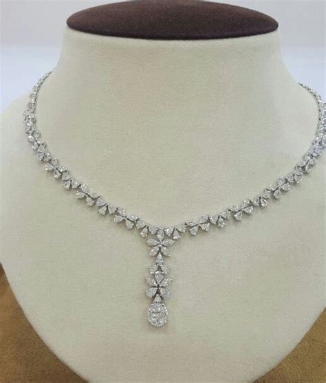 Diamonds Necklace Gold Necklace Women Diamond Jewelry Designs