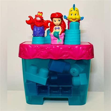 Mega Bloks Toys Mega Bloks Little Mermaid Ariels Adventure Bucket
