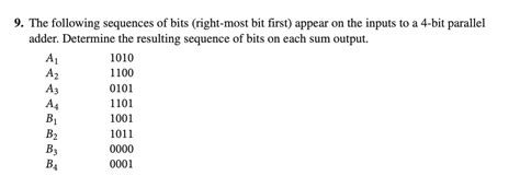 Solved 1 For The Full Adder Of Figure 64 Determine The