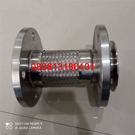 Jual Hose Flexible Ss In Flange Besi Jis K Hidup Mati Cm Shopee Indonesia