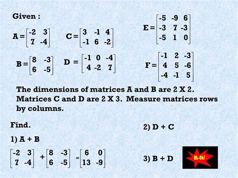 algebra ii honors ted matrices x inverses ppt download