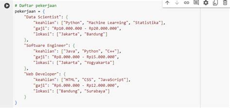 Program Python Sederhana Menggunakan Struktur Data Farhana Muslim Lawajo Universitas Negeri