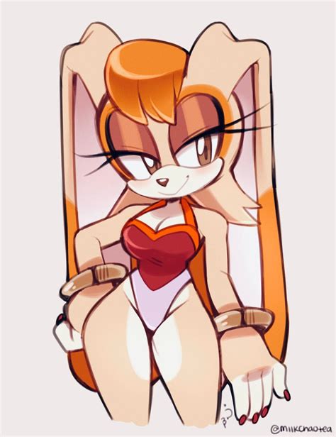 Vanilla The Rabbit Sonic And 1 More Drawn By Kaijumilk Milkchaotea