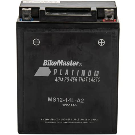 Bikemaster Honda Gl650 Silver Wing Interstate 1983 Agm Platinum Battery