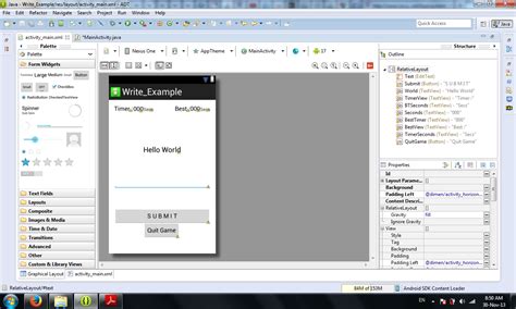 Android Sdk Eclipse Typing Game How To Create An Array Of String